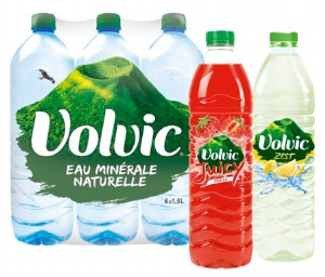 Nouvelle identité pour Volvic
